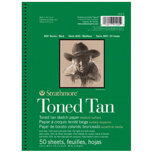 Strathmore Artist Papers 9" x 12" 80 lb. Gray Scale Paper