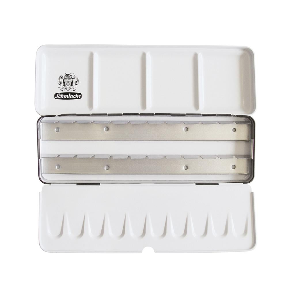 Schmincke Empty Metal Case - 24 half pan or 12 5ml Tubes