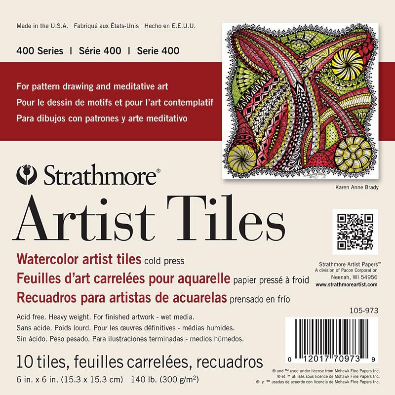 Strathmore Artist Papers 400 Series 6" x 6" 140 lb. Cold Press